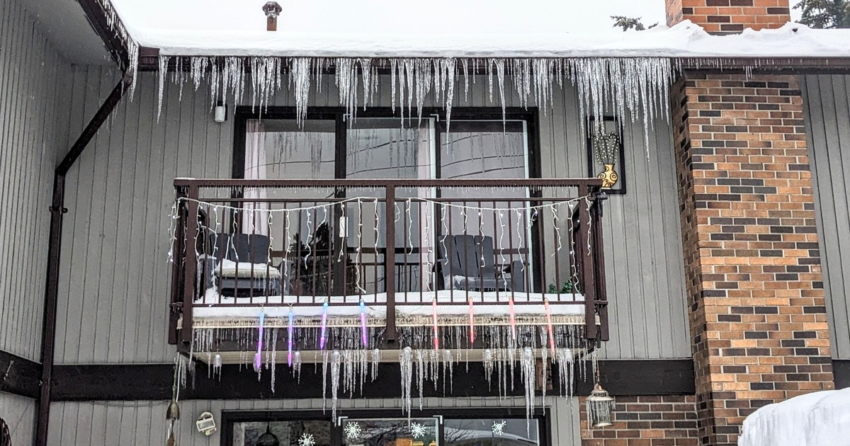 What causes ice dams and how to fix them - Ecohome