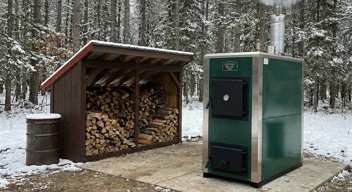 Outdoor Wood Boilers Guide: Efficiency, EPA Rules & Pros & Cons - Ecohome
