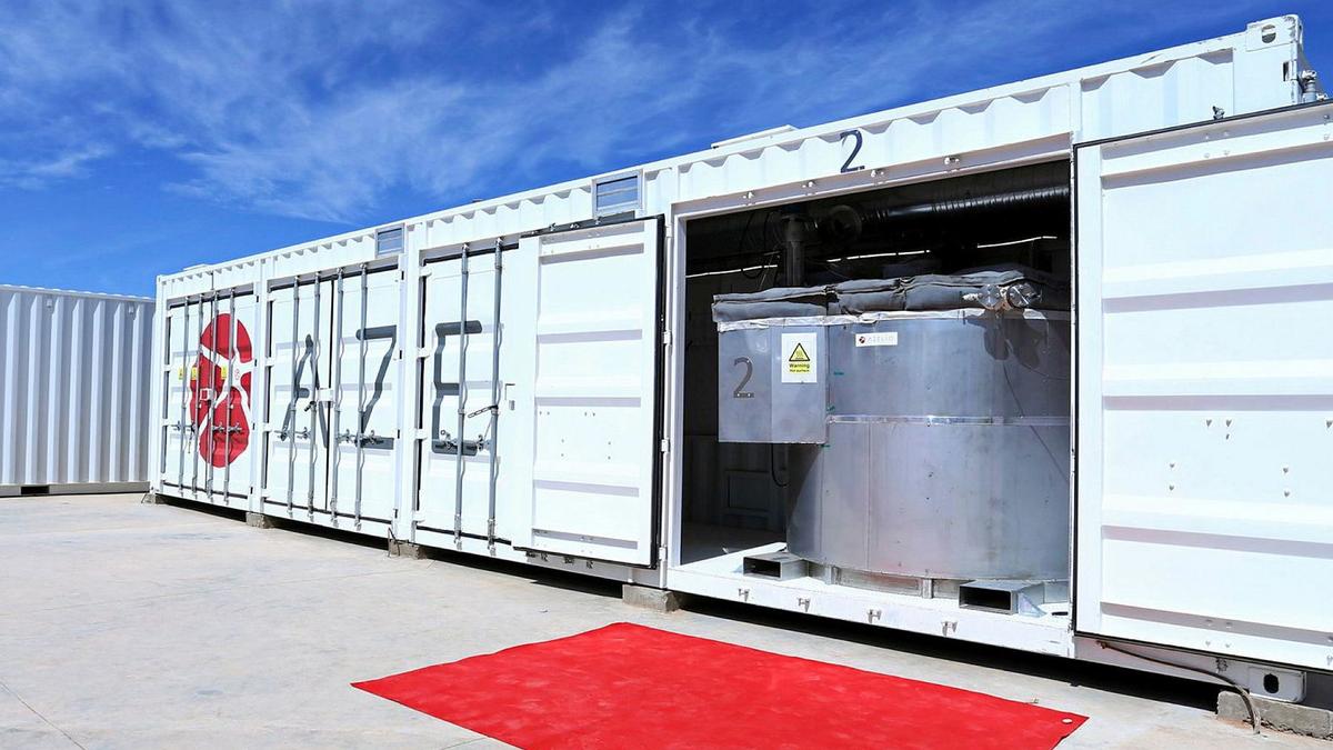 Solar Electricity Generation & Storage with no Batteries, Azelio - Ecohome