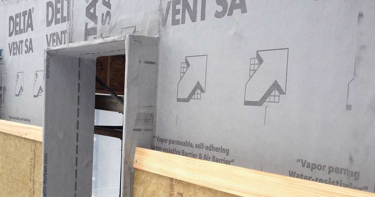 How to install air barriers properly for a durable and energy efficient ...