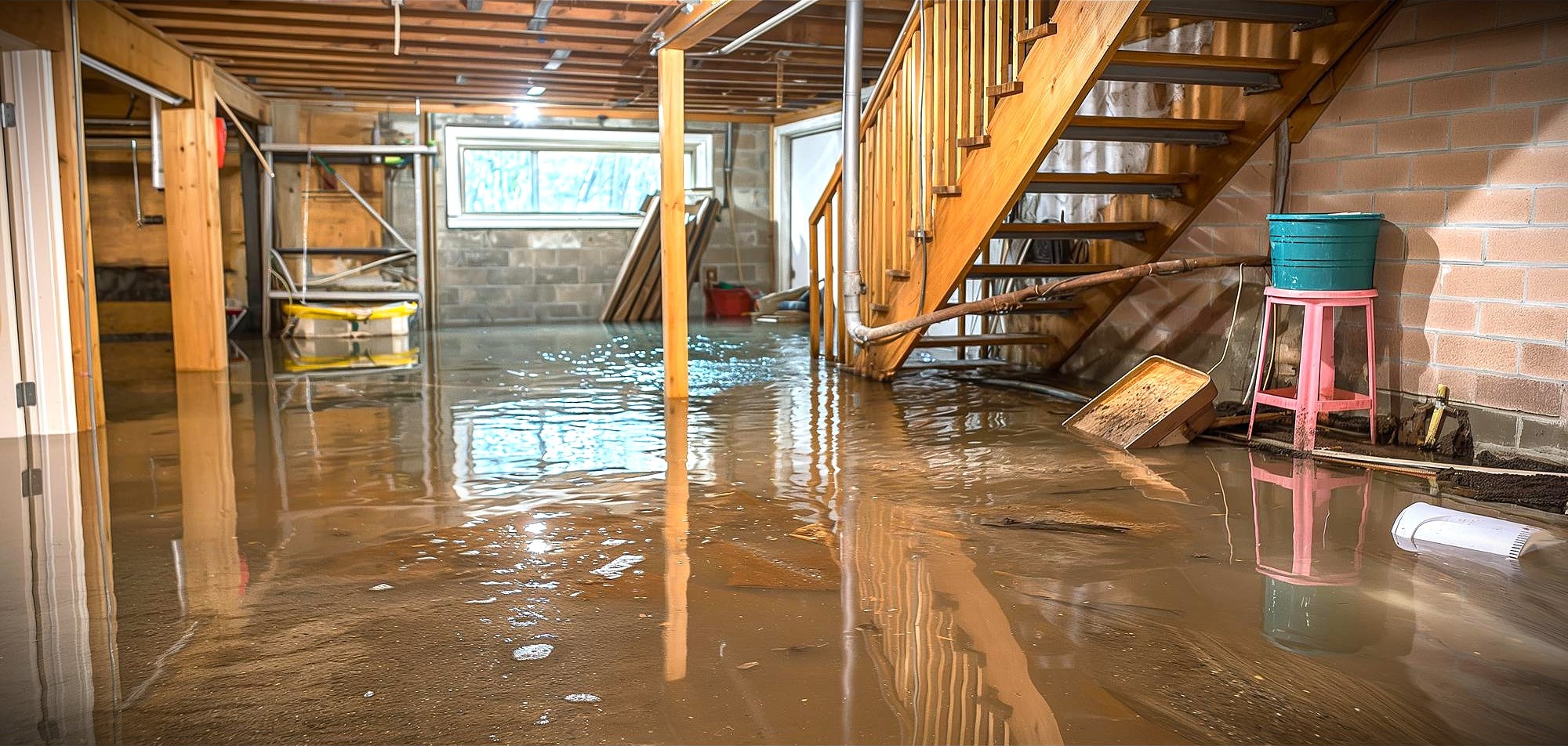 Flooded Basement Clipart