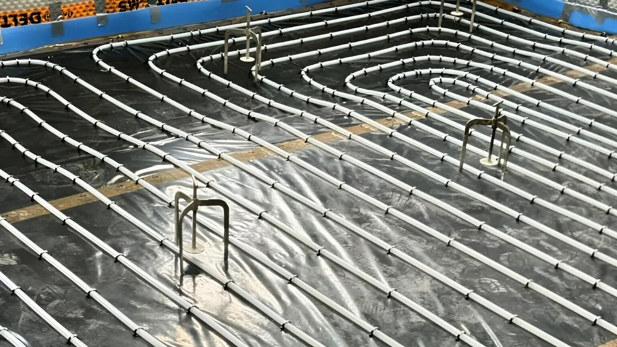 Basement Underfloor Heating With Waterproof Floor Screed - Ecohome