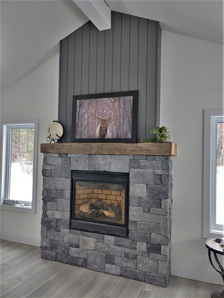 Brick & Stone Cladding Huron Castle Rock by Lake Side Stone - Ecohome