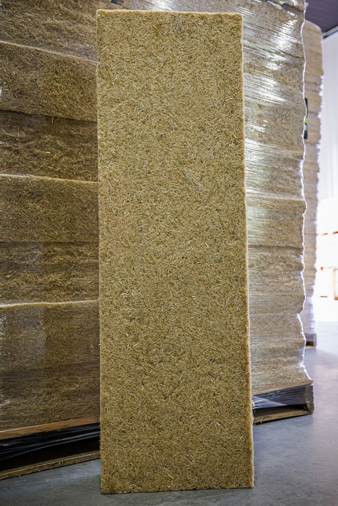 Isolants de chanvre Matelas isolant de fibres de chanvre de Nature ...