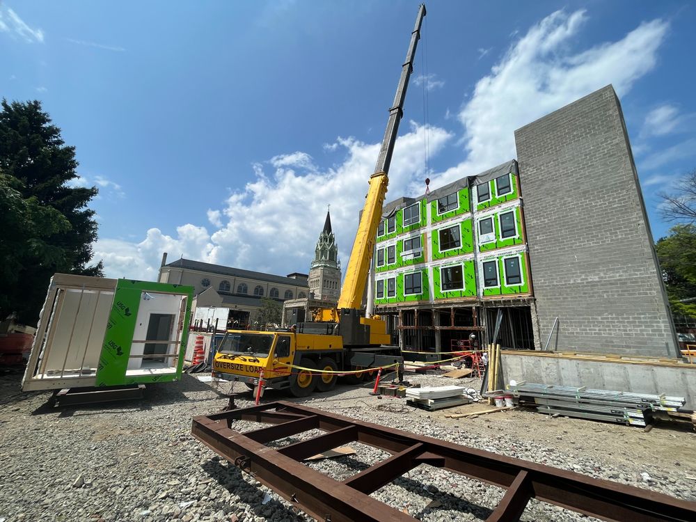 Prefabricated Walls PHIUS CORE Certified Modular Apartments by ...