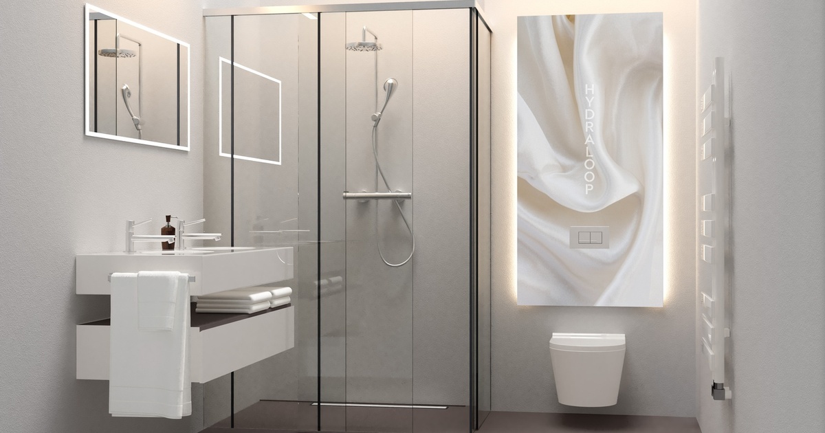 Greywater Treatment & Recovery Concealed by Hydraloop - Ecohome