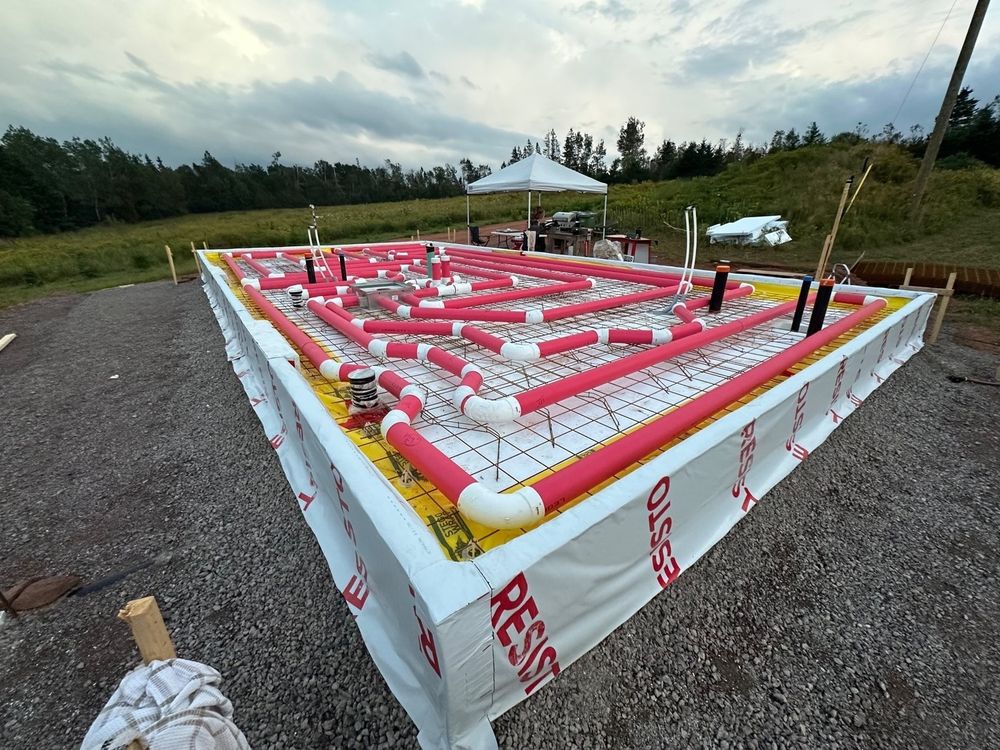 Insulated Slab-on-Grade Foundations Geo-Slab by Legalett Canada - Ecohome