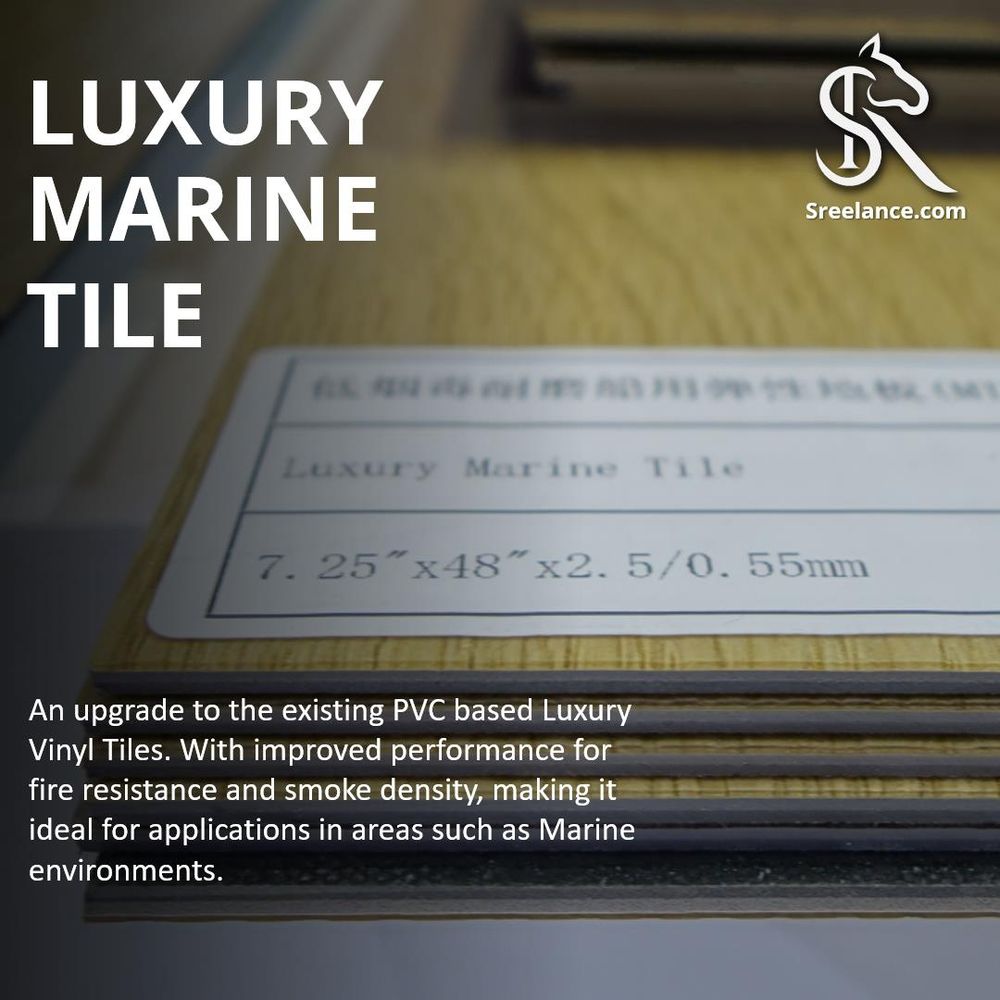 Flooring Luxury Marine Tiles Complied with IMO standards for Fire-Proof ...