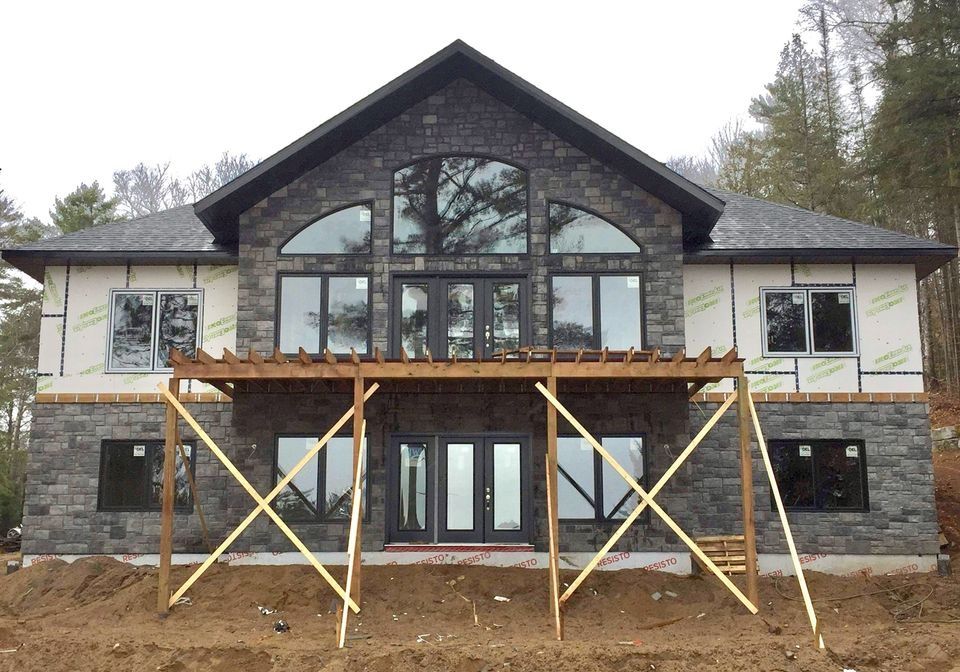 Brick & Stone Cladding Huron Castle Rock by Lake Side Stone - Ecohome
