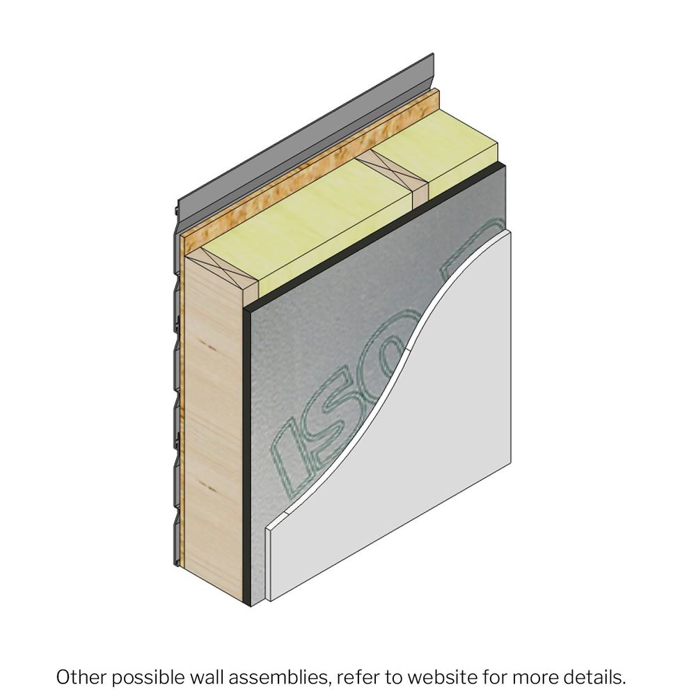 Above grade interior EPS wall insulation ISO R PLUS Premium panels from ...