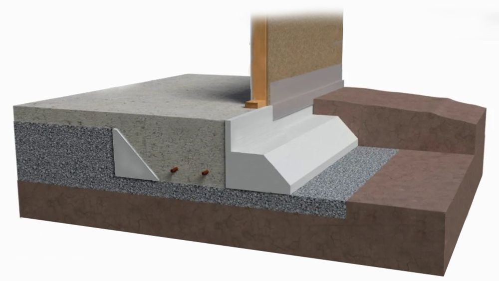 Insulated Slab-on-Grade Foundations Standard Form by Mono Slab® EZ Form ...