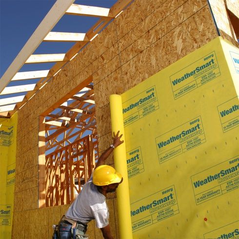 Air Barrier & Rainscreen WeatherSmart® by Henry - Ecohome
