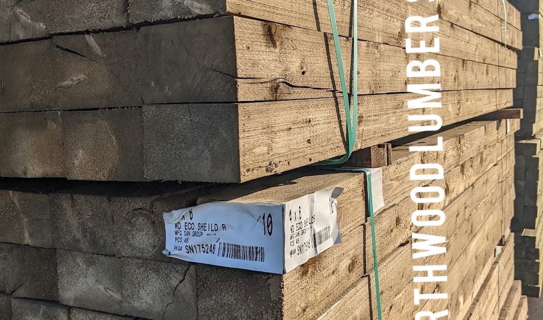 Lumber ACQ Pressure Treated by Northwood Lumber Supply - Ecohome