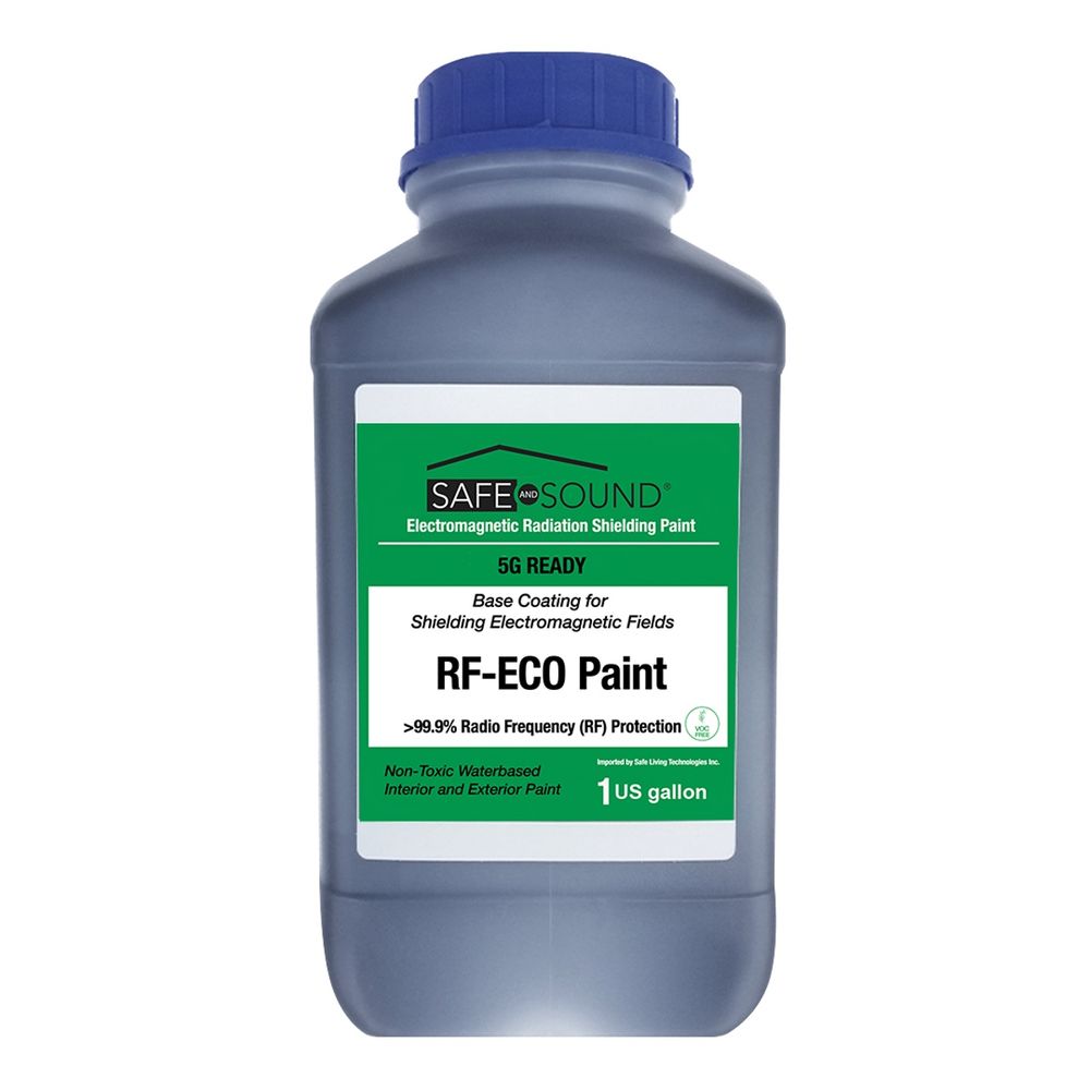 Electromagnetic Protection RF-ECO 5G Shielding Paint by Safe and Sound ...