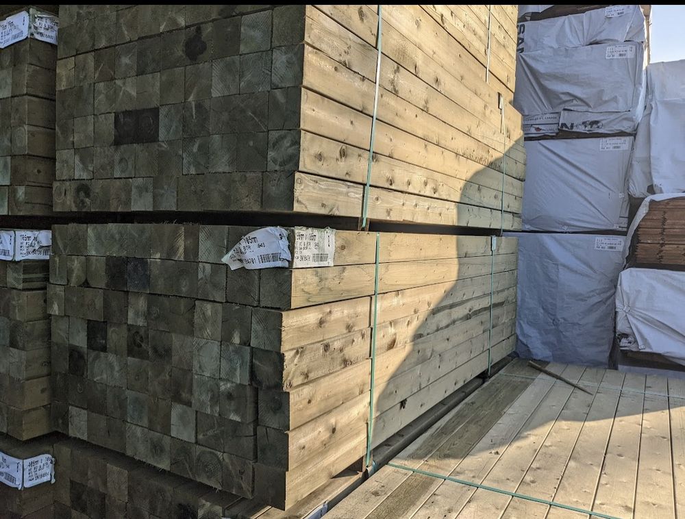 Lumber ACQ Pressure Treated by Northwood Lumber Supply - Ecohome