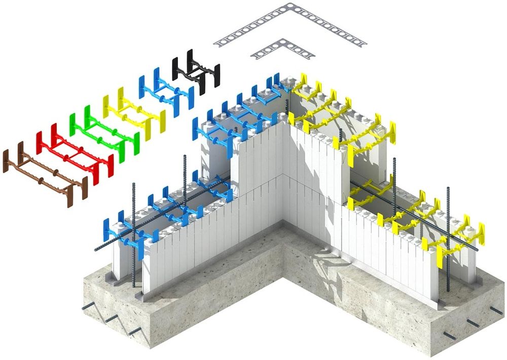 Insulated Concrete Forms - ICF Blocks Insulated Panel and Tie ICF Block ...