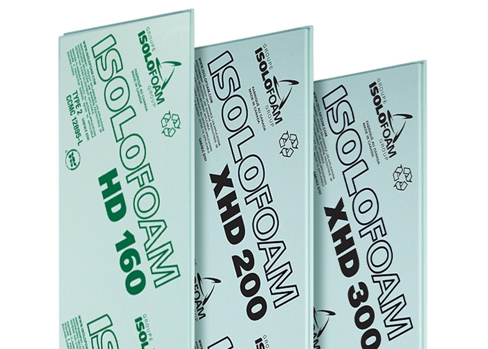 HD160 XHD 200-300-400 rigid insulation panels for interior, exterior ...