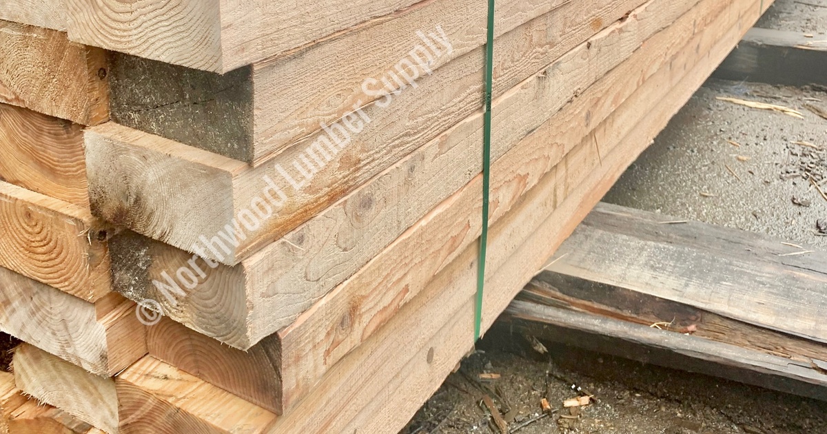 Lumber 4x8 18’ Fir Structural Beams - DFIR by Northwood Lumber Supply ...