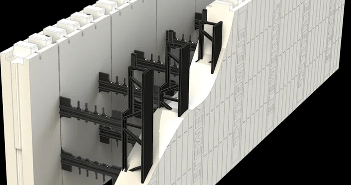 Insulated Concrete Forms - ICF Blocks Element ICF standard block by ...