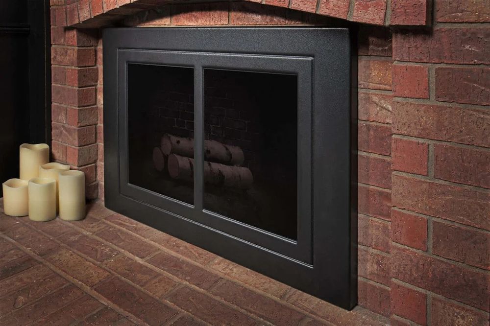 Decorative Fireplaces The Ultimate Insulated Fireplace Cover - Large ...