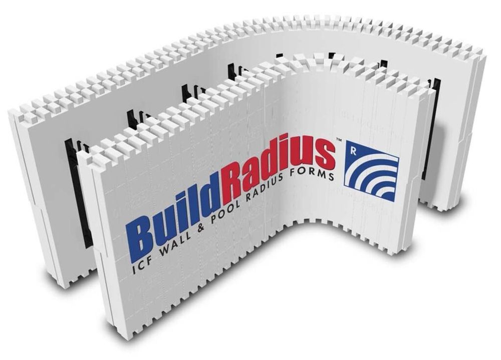 Insulated Concrete Forms - ICF Blocks BuildRadius by BuildBlock - Ecohome