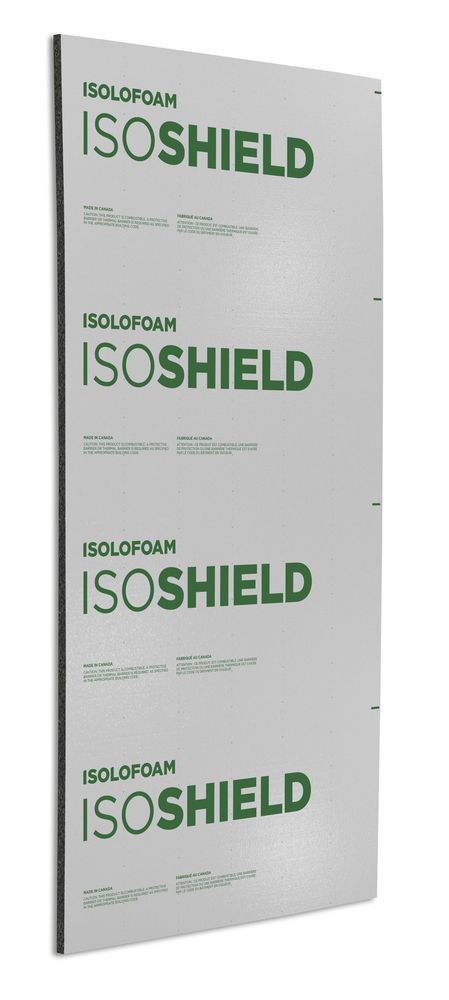 Expanded Polystyrene Insulation ISOSHIELD | Continuous insulation ...