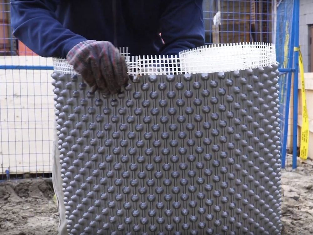 DELTA®-Dry & Lath 2-in-1 Rainscreen & Fiberglass Lath System - Ecohome