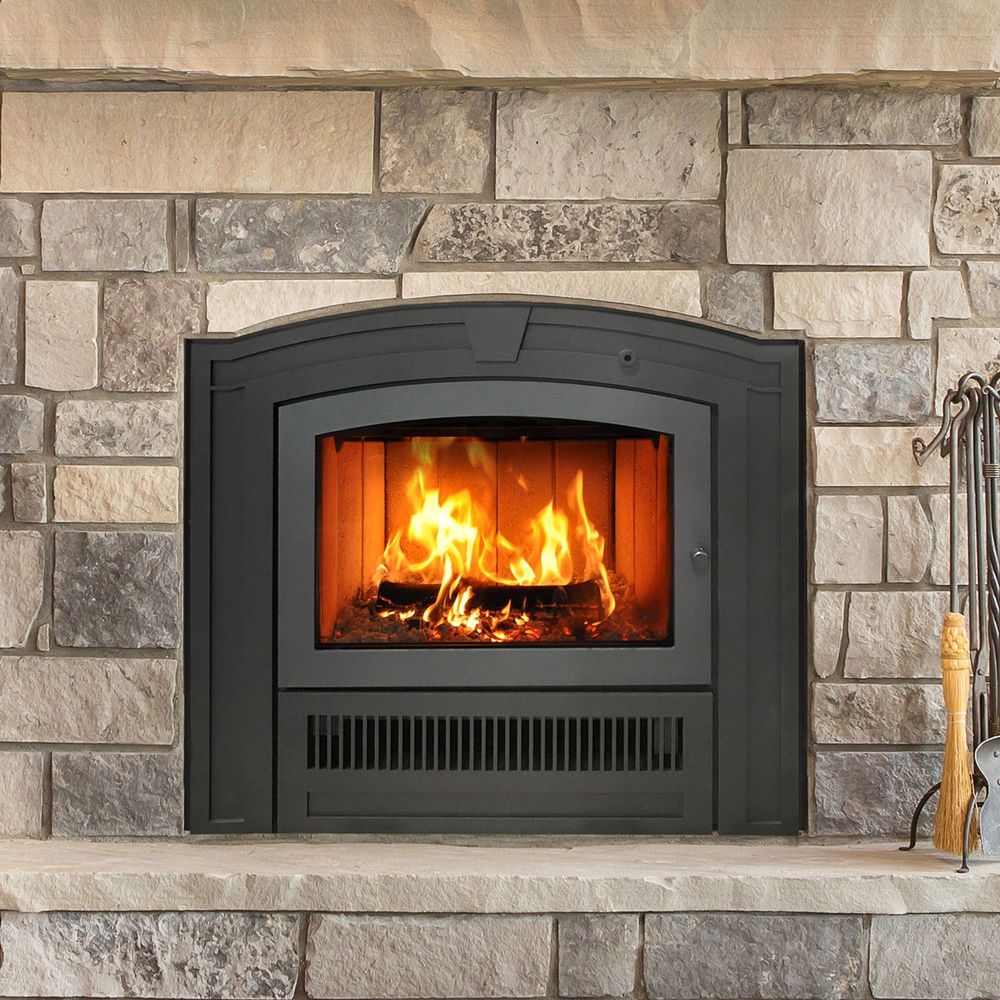 Wood Burning Fireplace Inserts with Blower - Opel Plus by RSF - Ecohome