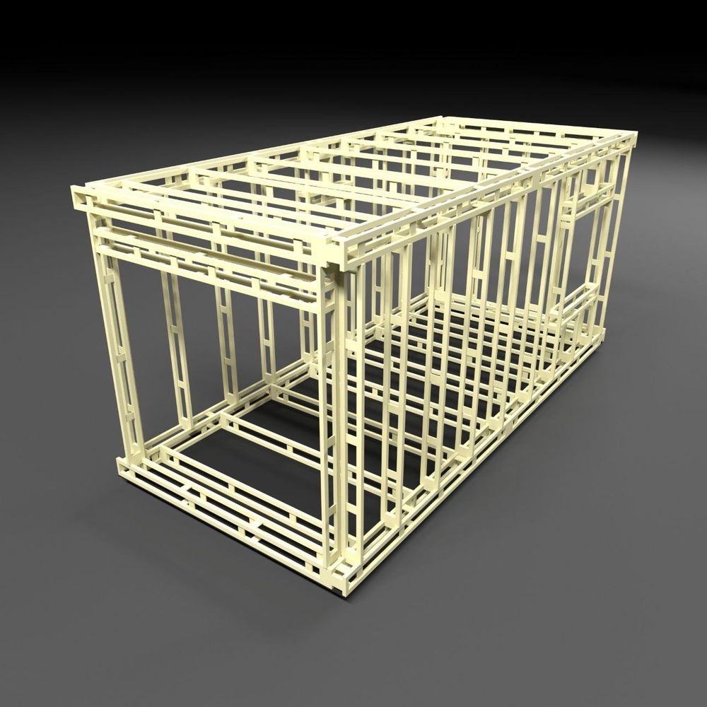 Mass Timber & Engineered Wood (CLT) Kithemp Wooden frame construction ...