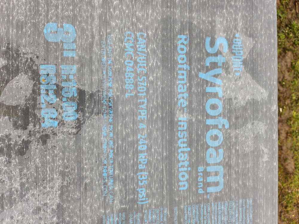 Extruded Polystyrene Insulation 4inch 2feet by 4 feet ship lap ...