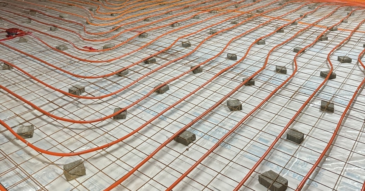 Planchers - Plafonds radiants Plancher radiant de S. Air Fortier - Ecohome