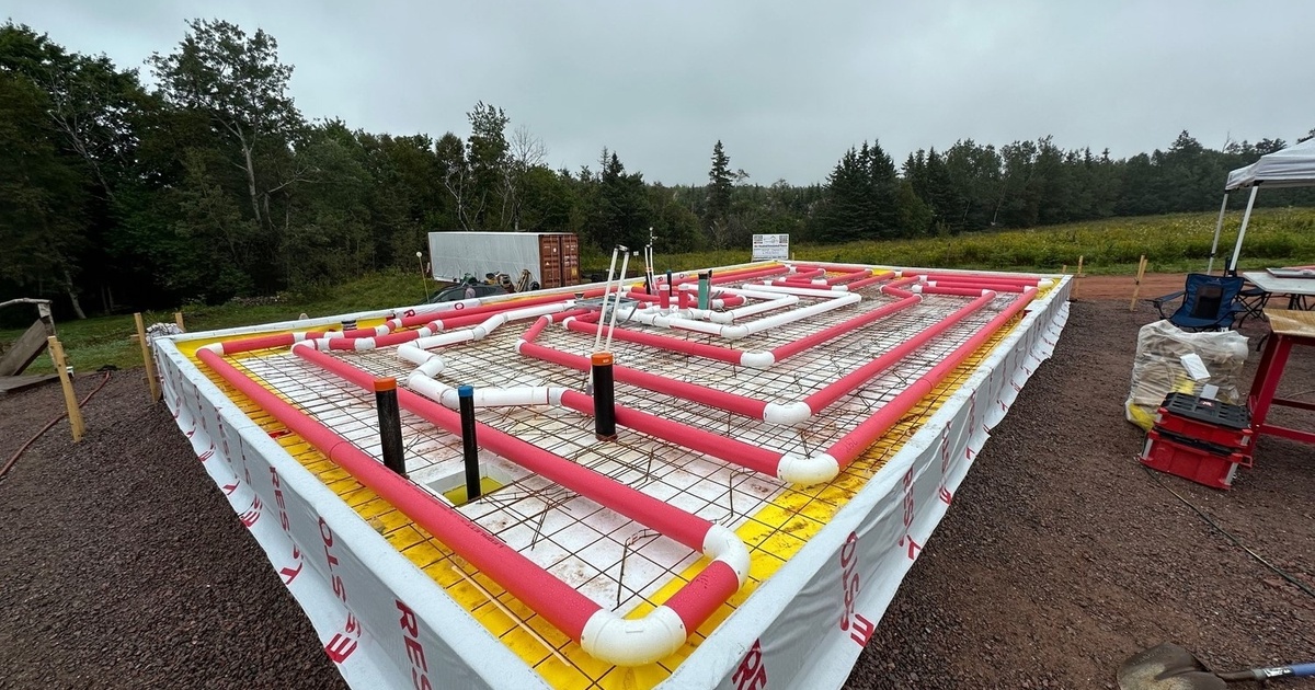 Insulated Slab-on-Grade Foundations Geo-Slab by Legalett Canada - Ecohome