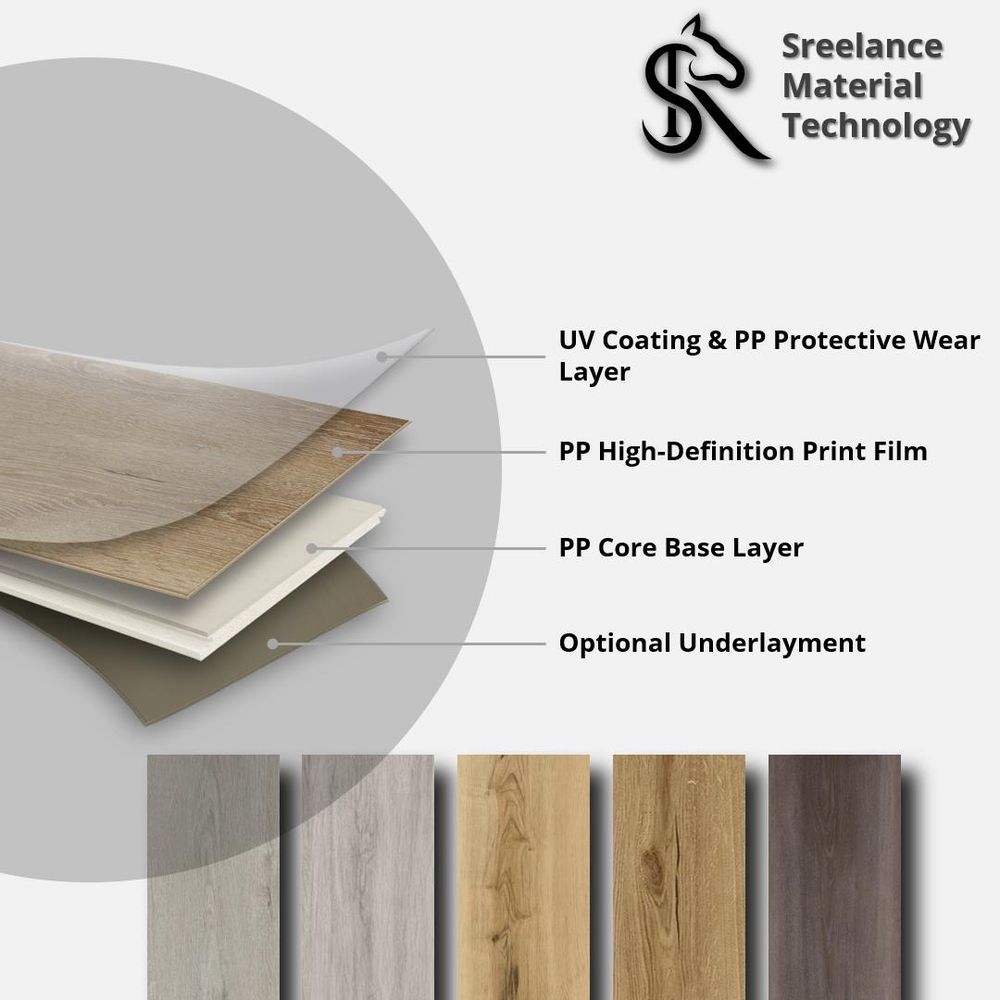 Flooring PVC Free LVT Tiles - Made of 100% PP with no PVC by Sreelance ...