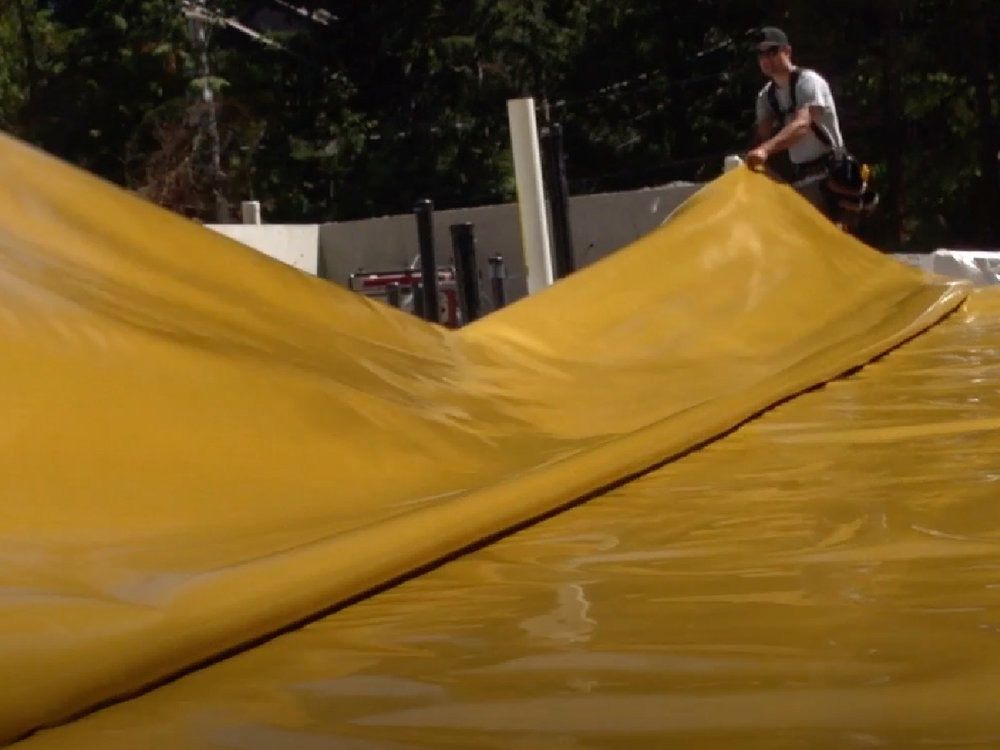 Radon Block under-slab radon gas membrane and vapor barrier - Ecohome