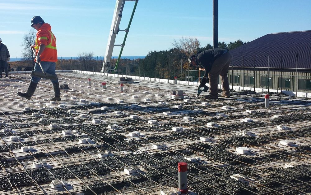 Concrete Deck Forms for ICF construction - EPS-Deck by Legalett - Ecohome