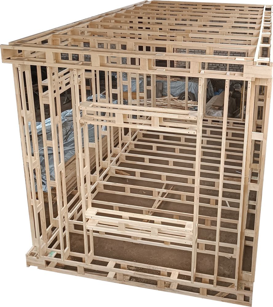 Mass Timber & Engineered Wood (CLT) Kithemp Wooden frame construction ...