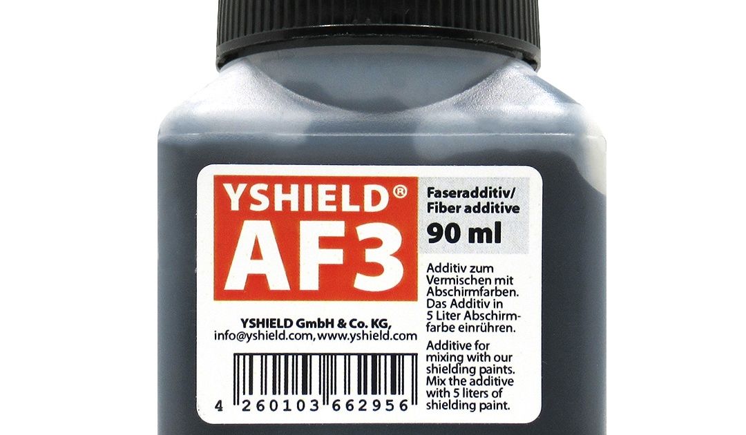 Electromagnetic Protection AF3 Fibre Additive For EMF Paint by YShield ...