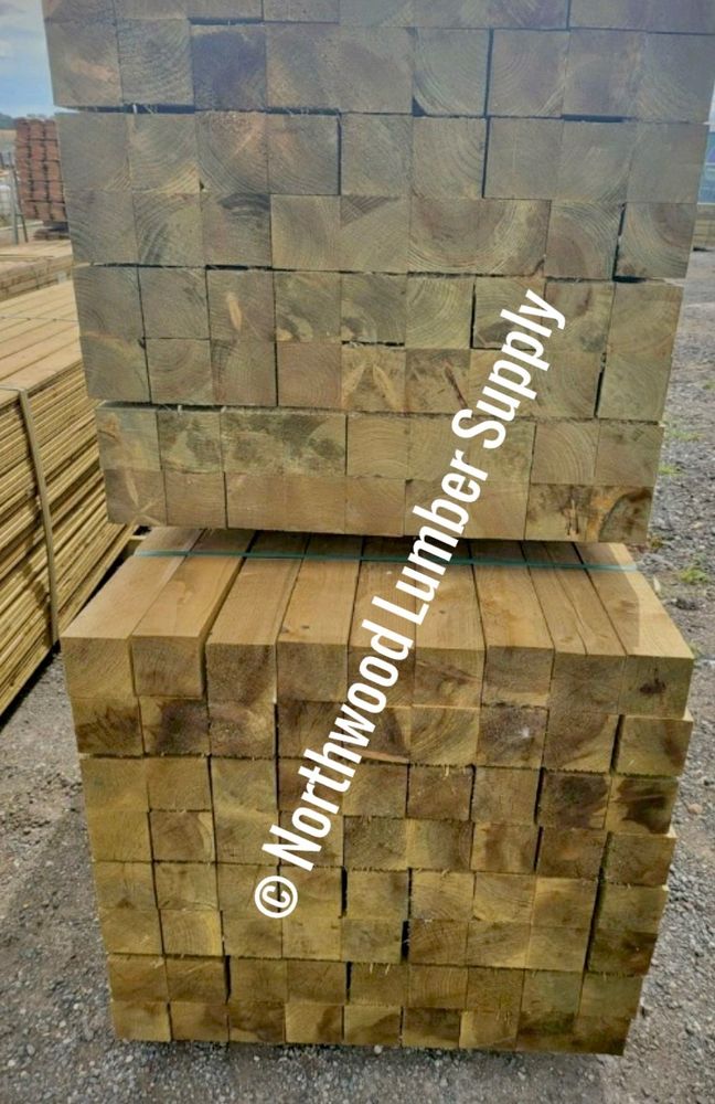 Lumber Pressure Treated Posts 4x4 By Northwood Lumber Supply Ecohome