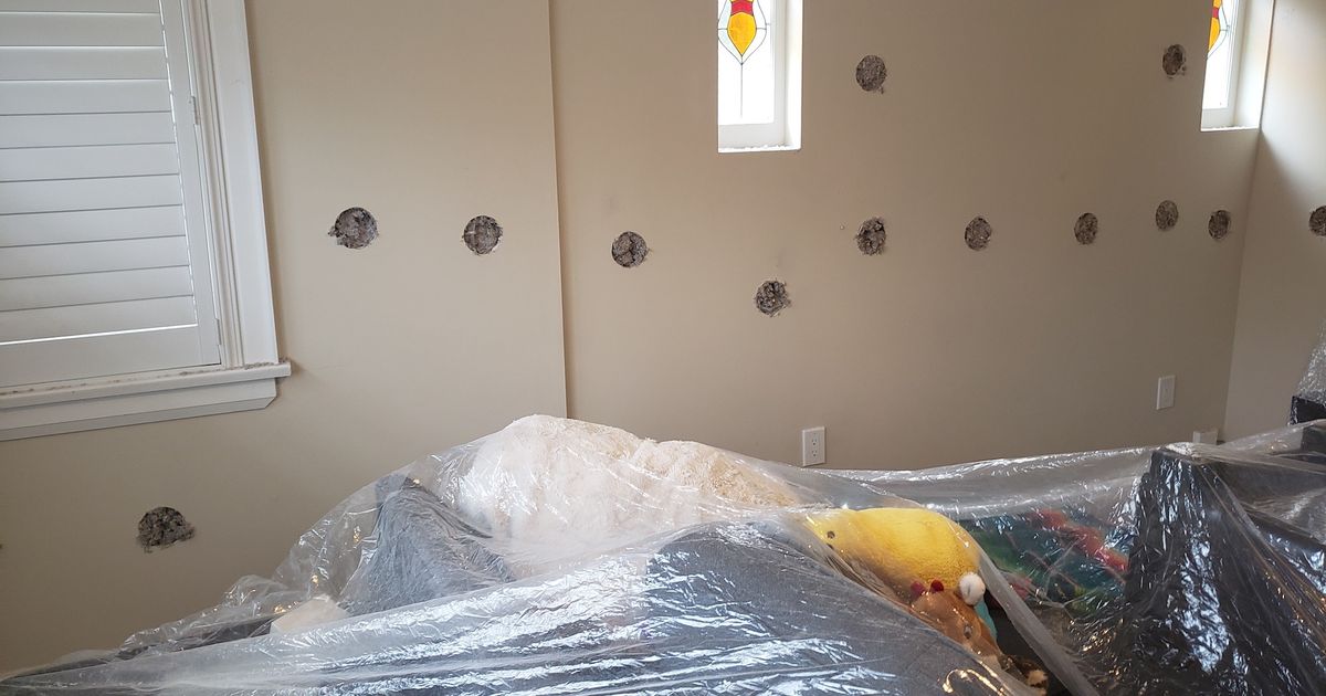 Insulation Contractors Dense-Pack Cellulose Insulation in Walls and ...