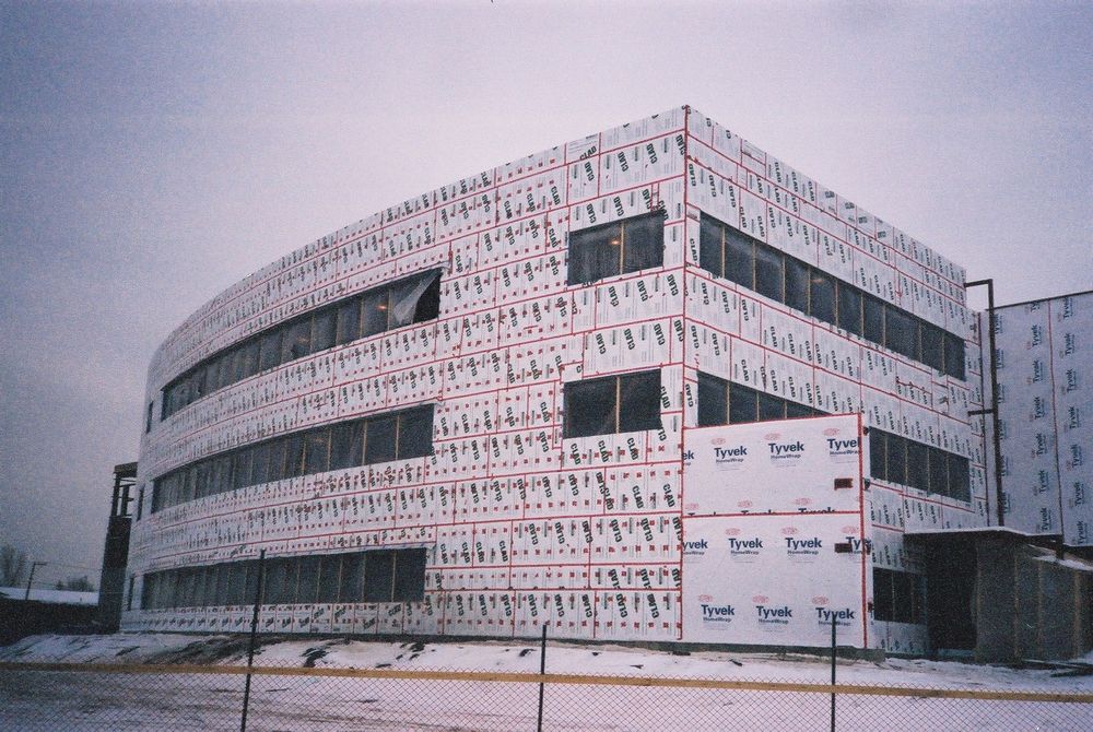 ISOCLAD | Rigid air barrier insulation for exterior commercial walls ...