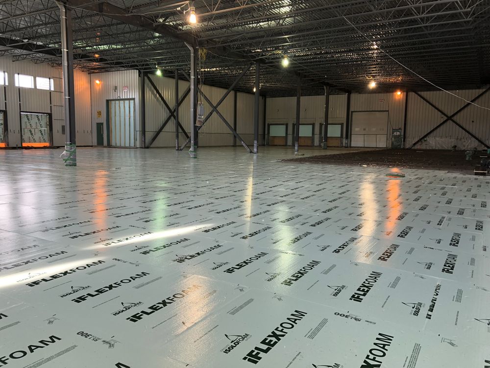 iFLEXFOAM | Flexible and resistant under-slab insulation panel - Ecohome