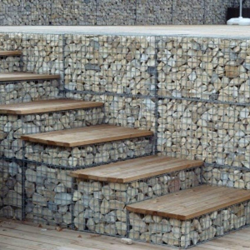 Gabion walls for exterior and interior - Ecohome