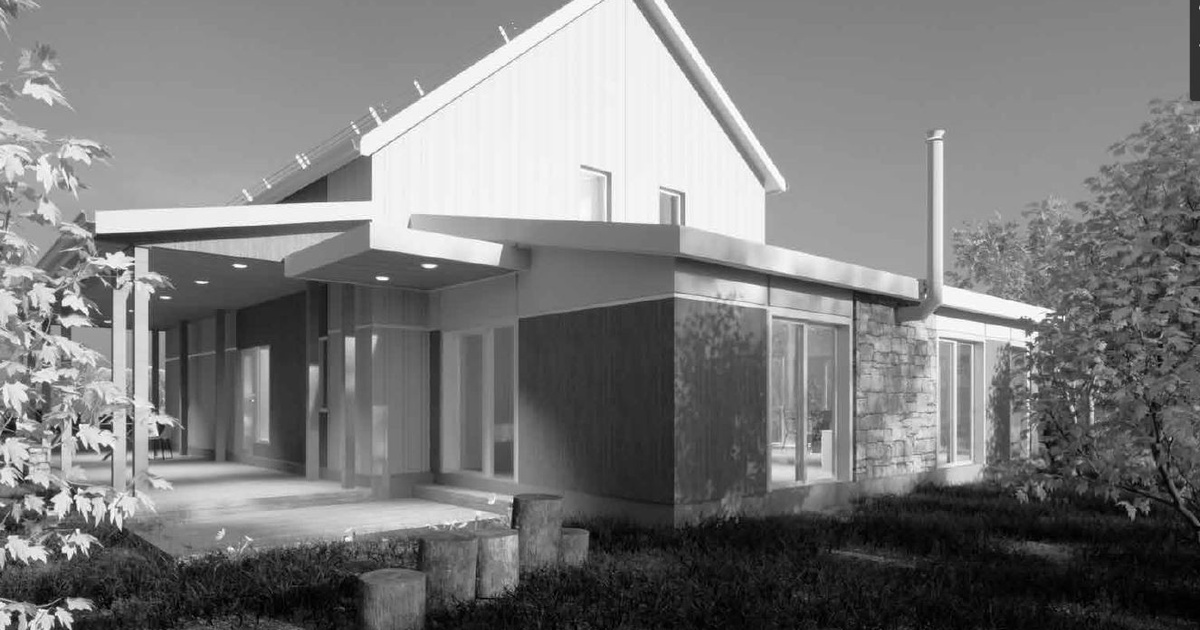 Passive House Cottage in Alcove, QC - Ecohome