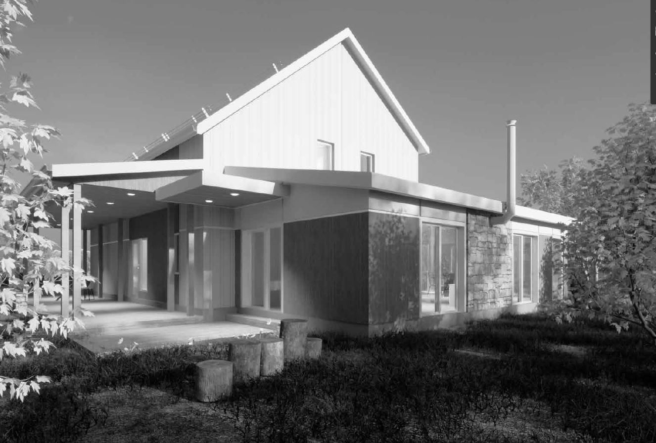 Passive House Cottage in Alcove, QC - Ecohome