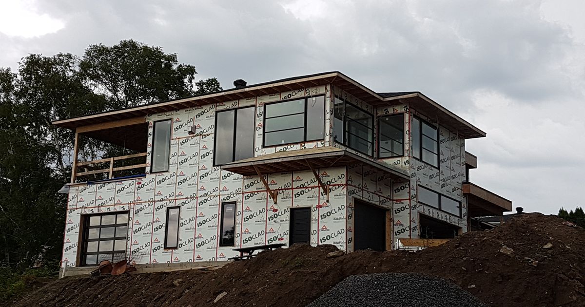 ISOCLAD | Rigid air barrier insulation for exterior residential walls ...