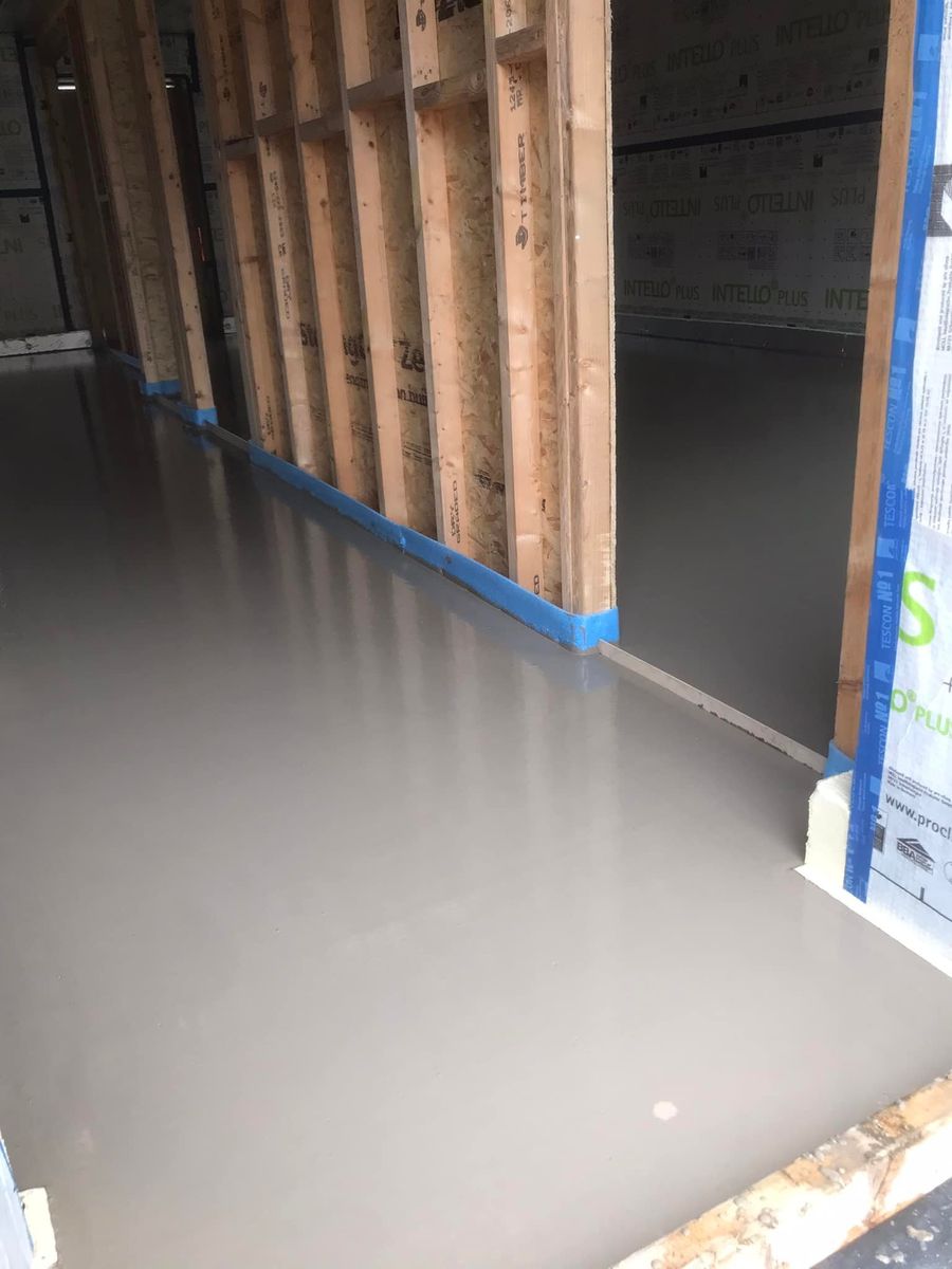 Floor Screeding Projects - Ecohome