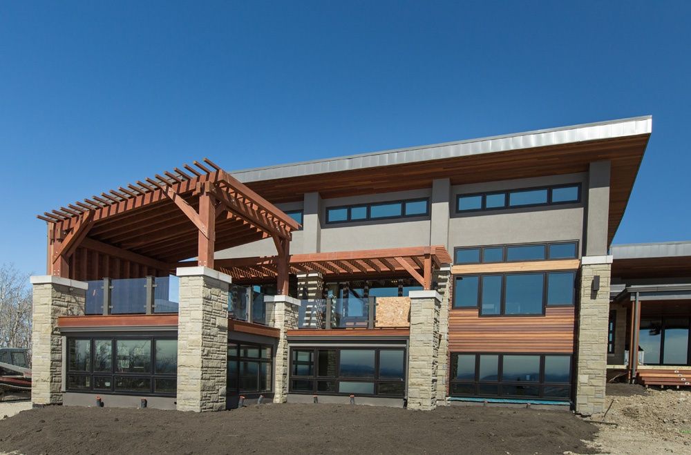 Contemporary Timber Frame Home - Ecohome