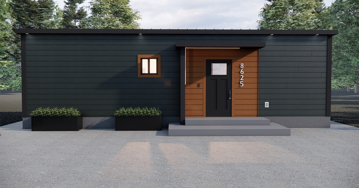 Prefab and Modular Home Manufacturers The Acorn Lane One Homes - Ecohome