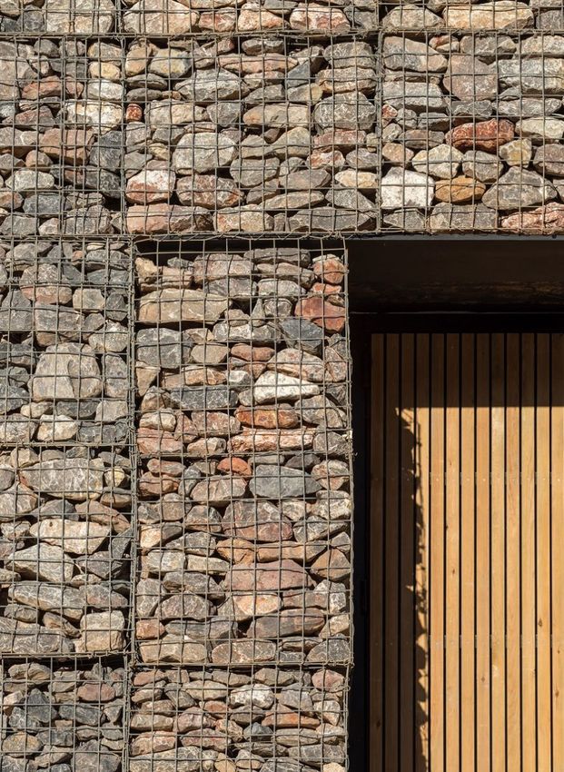 Gabion walls for exterior and interior - Ecohome