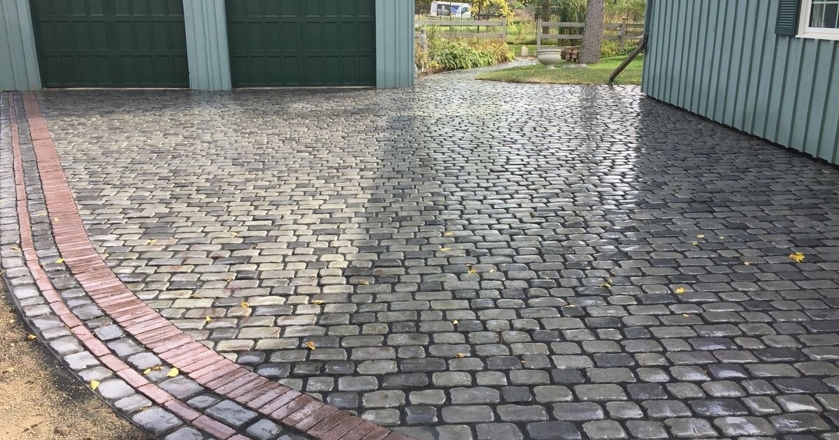 Landscaping Contractors Unilock Paver Driveway Pinnacle Stone And ...